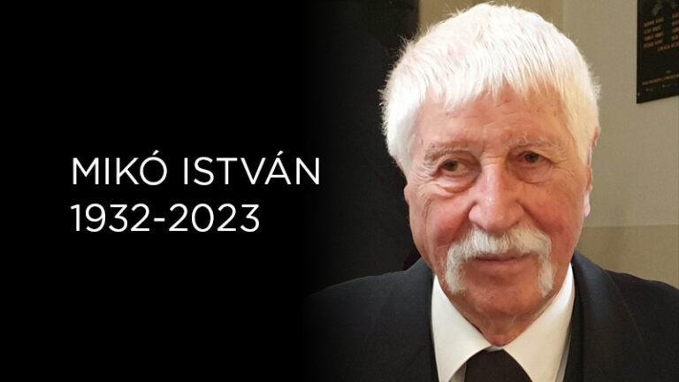In Memoriam Mikó István (1932-2023) - Magyar Unitárius Egyház
